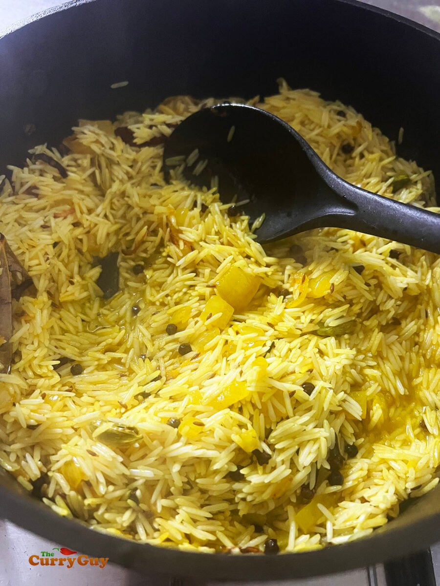 Pilau Rice | Homemade Pilau Rice Recipe | THE CURRY GUY