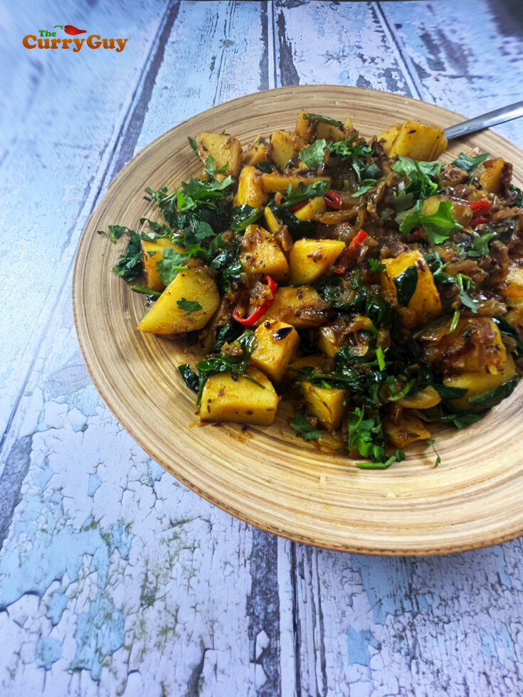 Traditional Saag Aloo Recipe | The Curry Guy