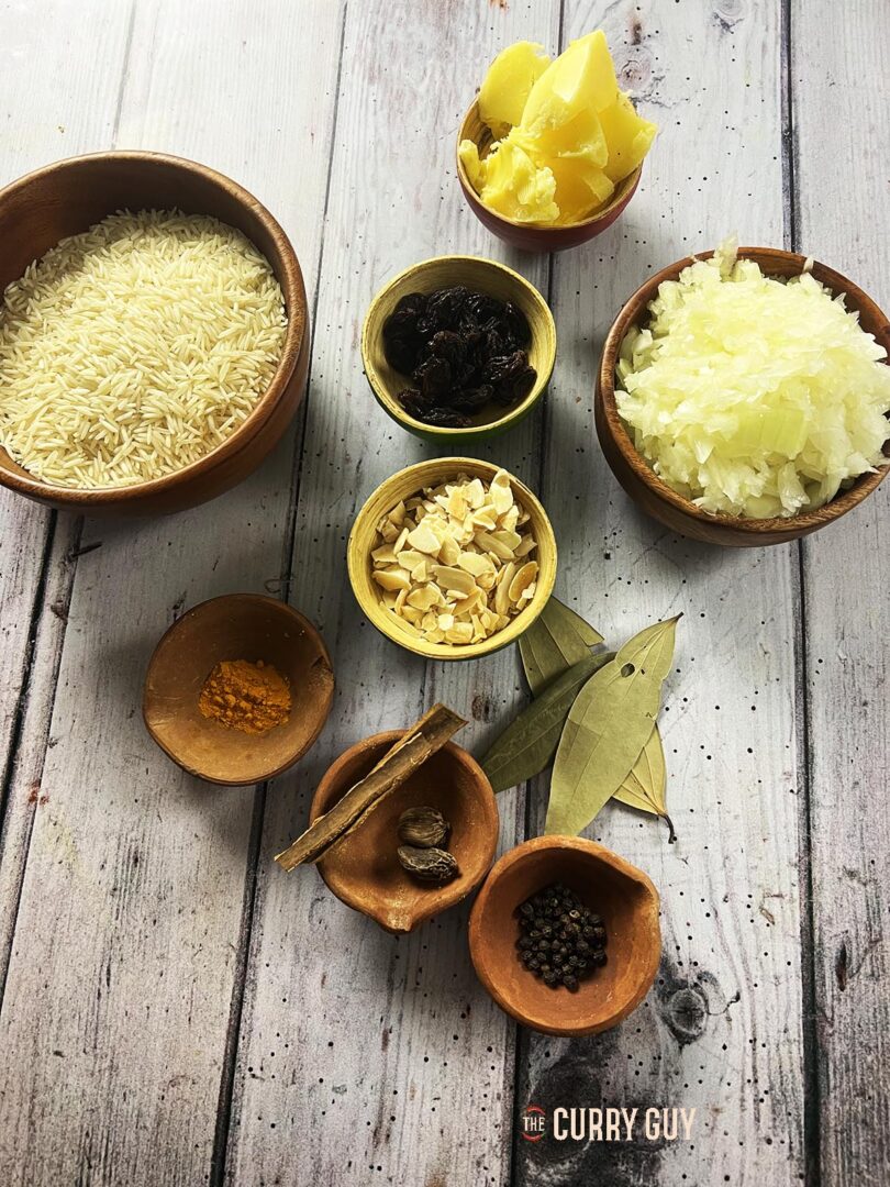 Almond Rice | Indian Rice Recipes | The Curry Guy
