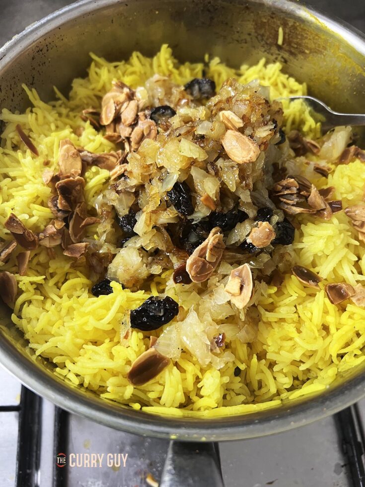 Almond Rice | Indian Rice Recipes | The Curry Guy