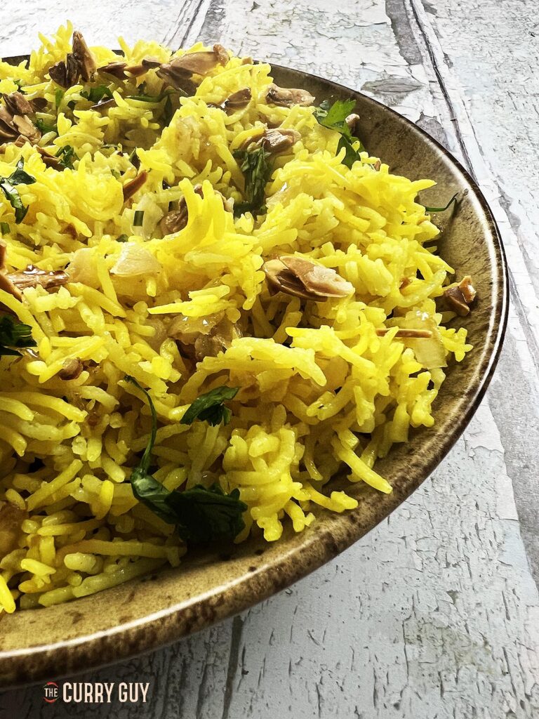 Almond Rice | Indian Rice Recipes | The Curry Guy