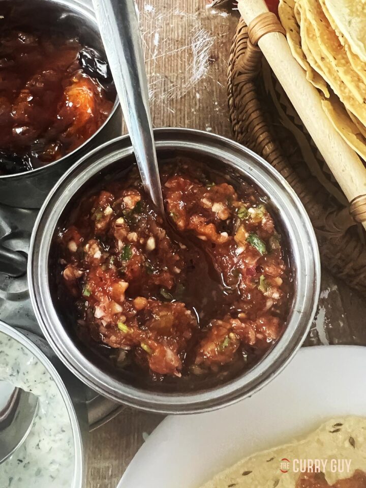 Tomato Chilli Chutney | Delicious Tomato Salsa | The Curry Guy
