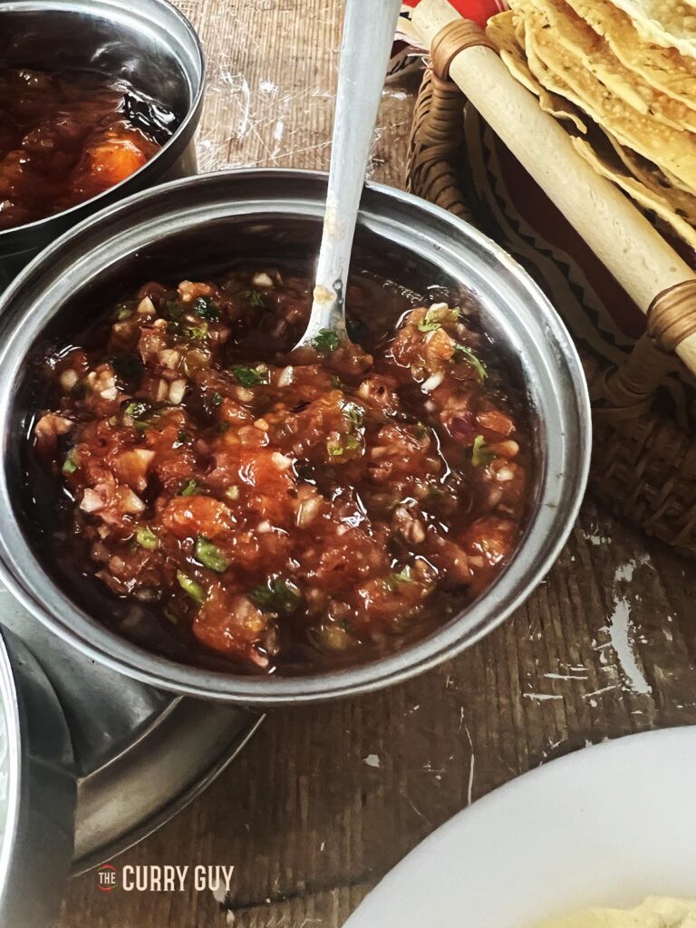 Tomato Chilli Chutney | Delicious Tomato Salsa | The Curry Guy