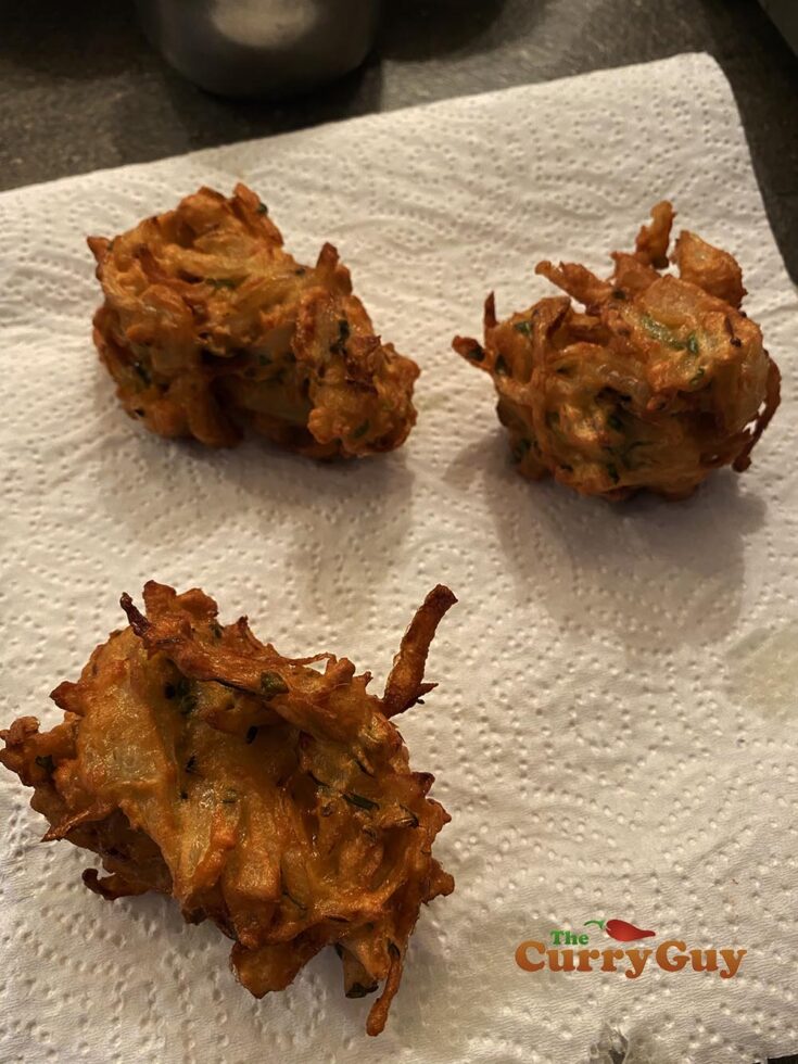 Restaurant Style Onion Bhaji Recipe | The Curry Guy