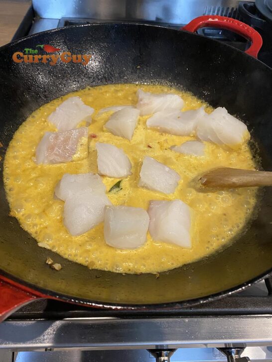Indian Style Cod Curry With Coconut Recipe | The Curry Guy