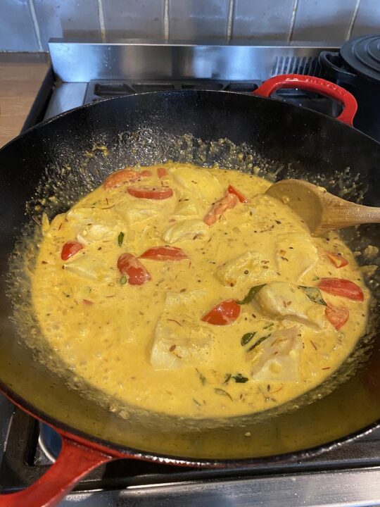 Indian Style Cod Curry With Coconut Recipe | The Curry Guy