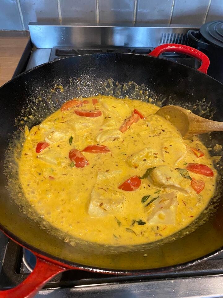 Indian Style Cod Curry With Coconut Recipe | The Curry Guy