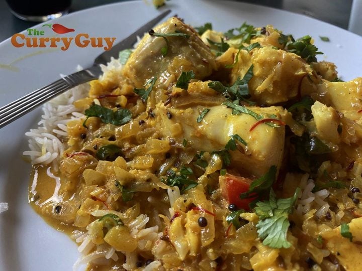 Indian Style Cod Curry With Coconut Recipe | The Curry Guy