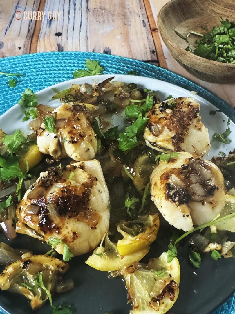 Pan Seared Scallops | Easy Scallop Recipe | The Curry Guy