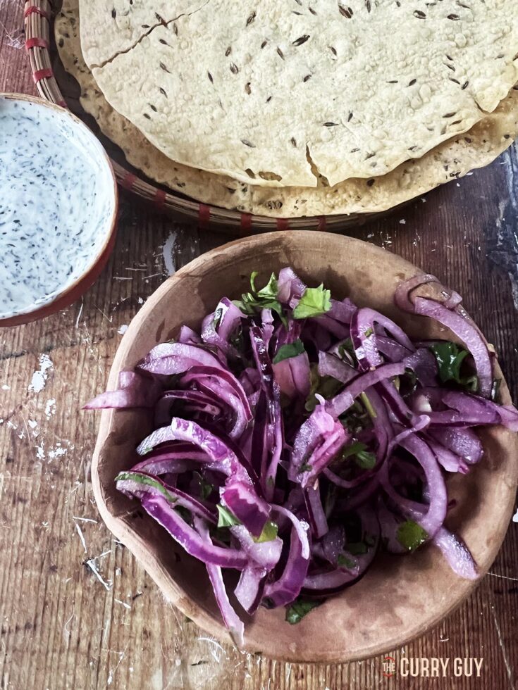 Spicy Onion Pickle | BIR Onion Pickle Recipe | The Curry Guy