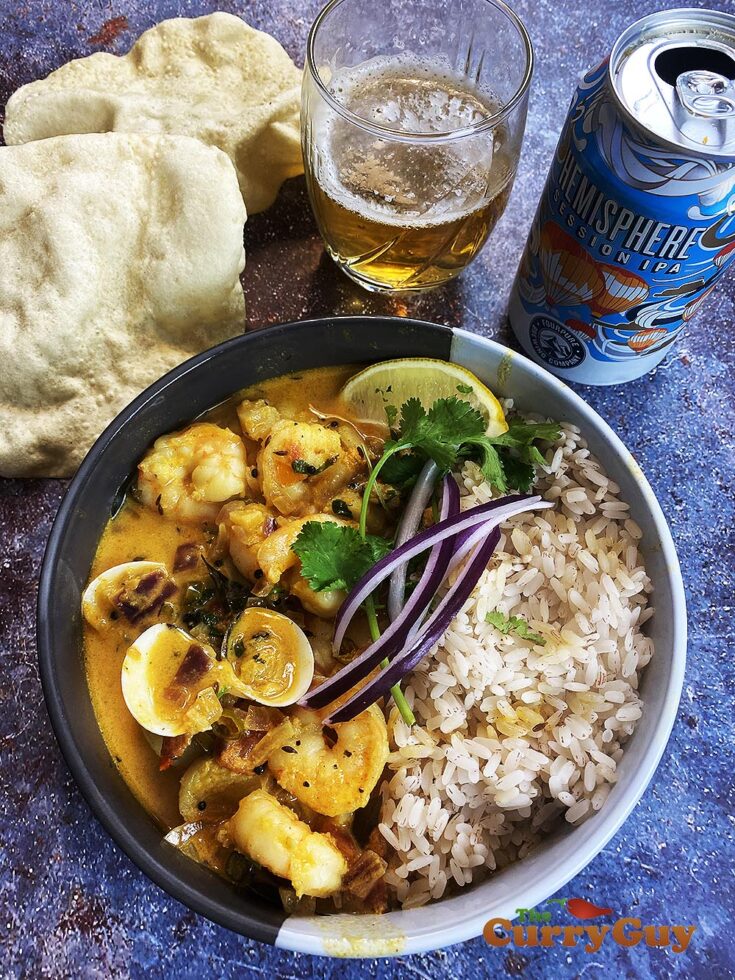 Spicy Keralan Style Seafood Curry with Coconut Recipe