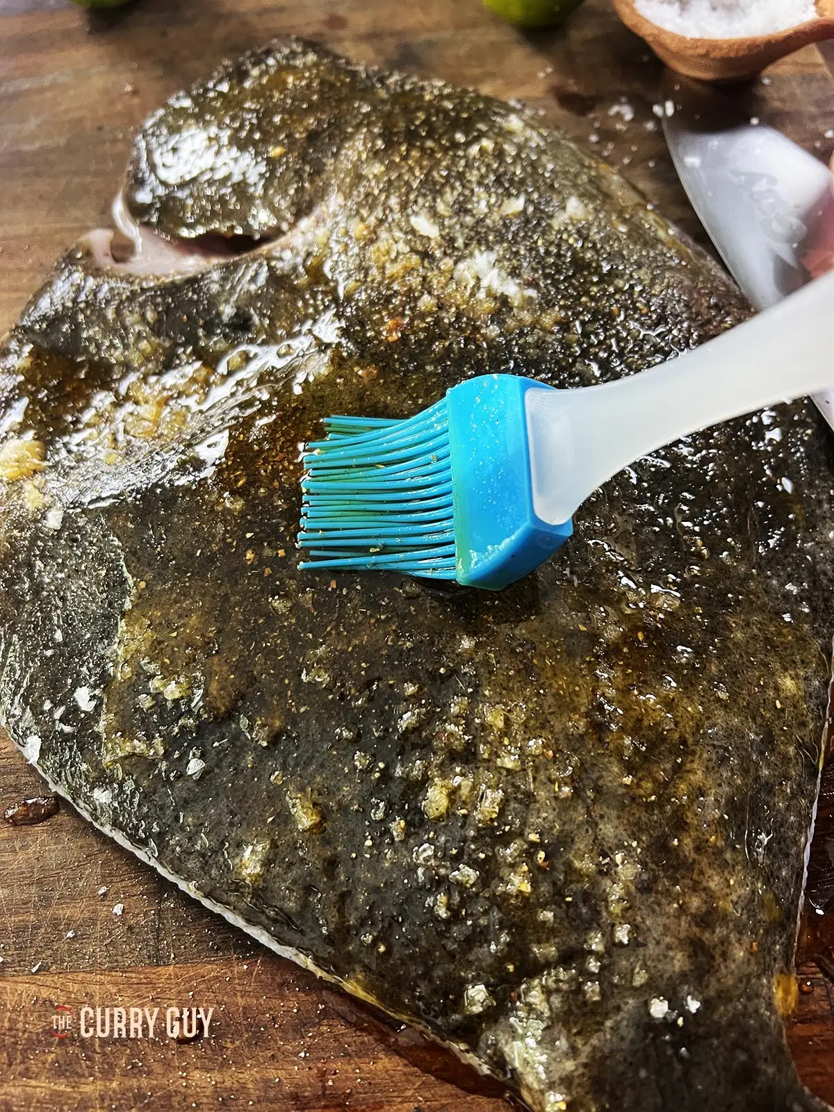 Grilled Turbot | Turbot with Tandoori Butter | The Curry Guy