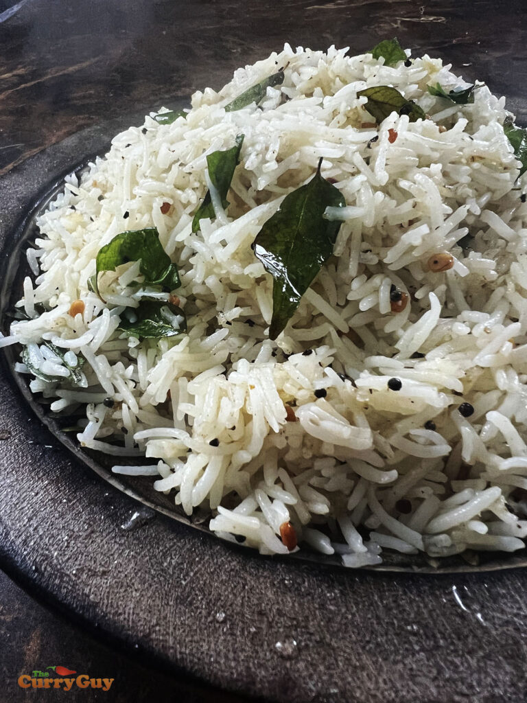 Onion Fried Rice | Indian Restaurant Style | The Curry Guy