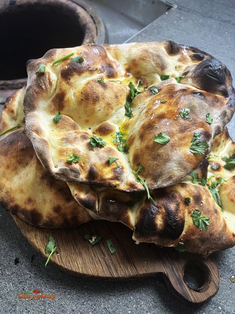 Tandoori Naans - THE CURRY GUY