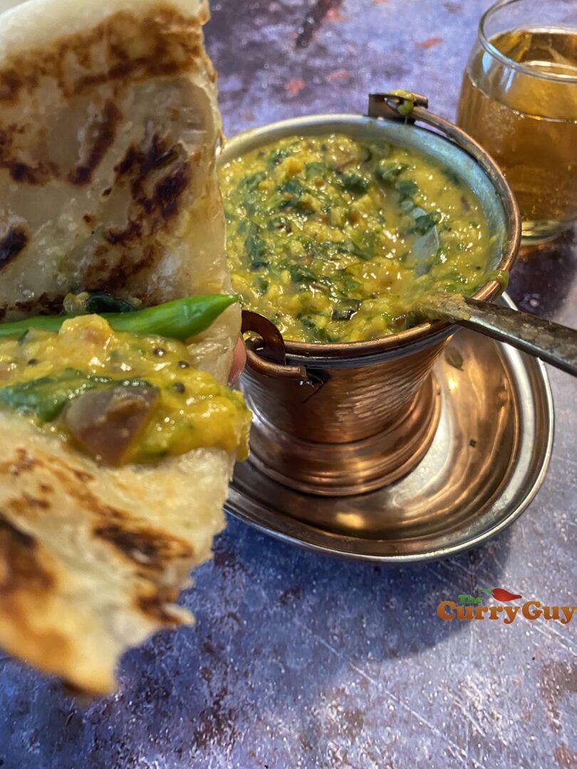 Spinach Dhal | Lentils with Spinach Recipe | The Curry Guy