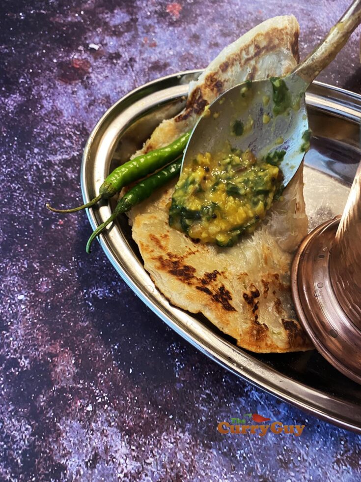 Spinach Dhal | Lentils with Spinach Recipe | The Curry Guy