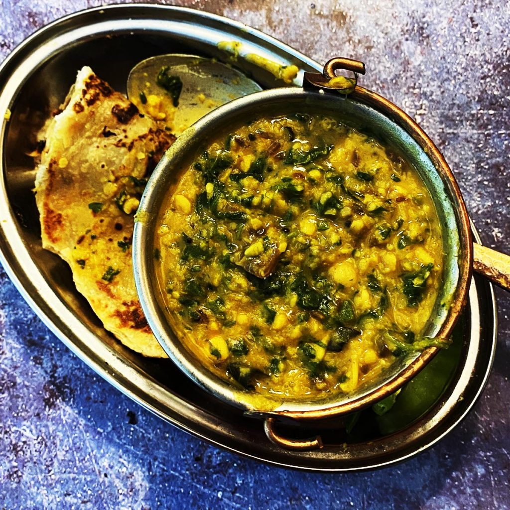 Spinach Dhal | Lentils with Spinach Recipe | The Curry Guy