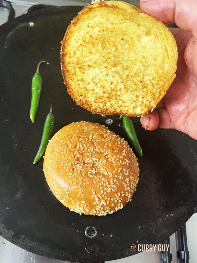 Tandoori Chicken Burger | The Curry Guy