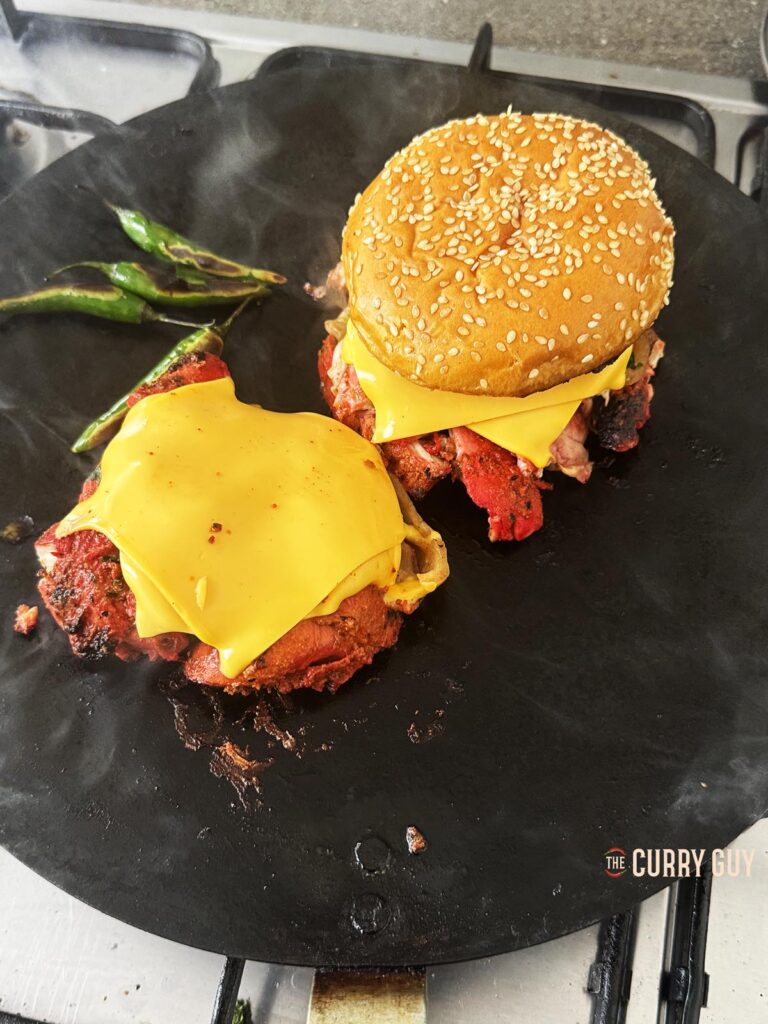 Tandoori Chicken Burger | The Curry Guy