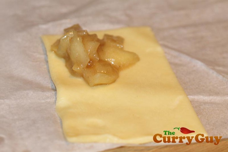 Apple Samosas | Baked Apple Pie Samosas | The Curry Guy