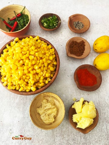 Masala Corn | Spicy Indian Corn Recipe | The Curry Guy