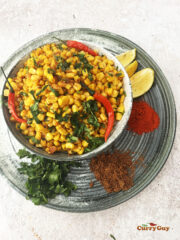 Masala Corn | Spicy Indian Corn Recipe | The Curry Guy