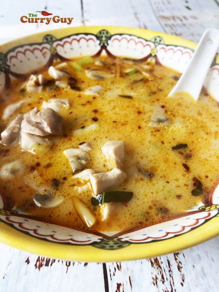 Tom Kha Gai Soup - Thai Chicken Soup Recipe | The Curry Guy