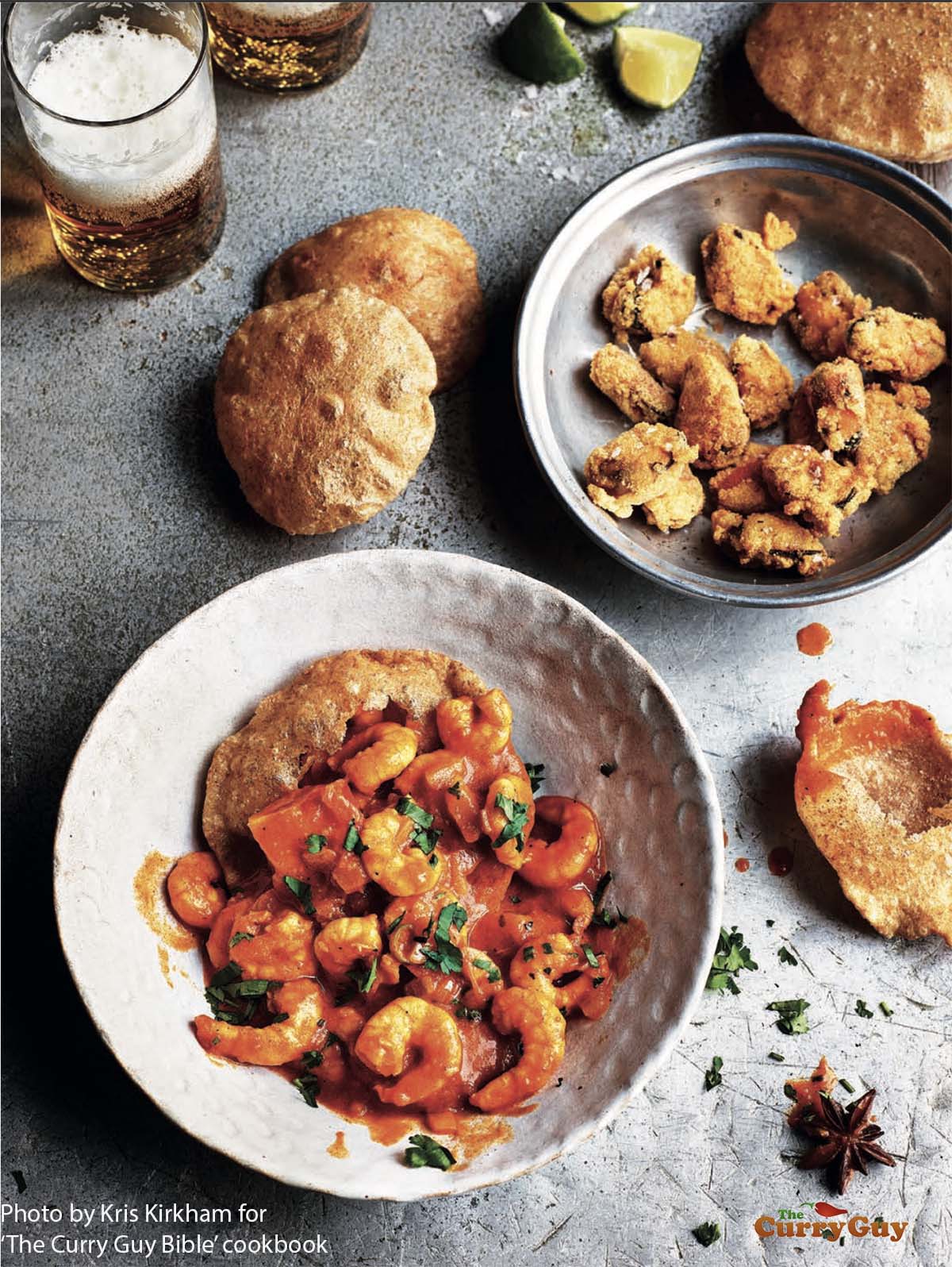 Prawn Puris | Indian Seafood Recipes | The Curry Guy