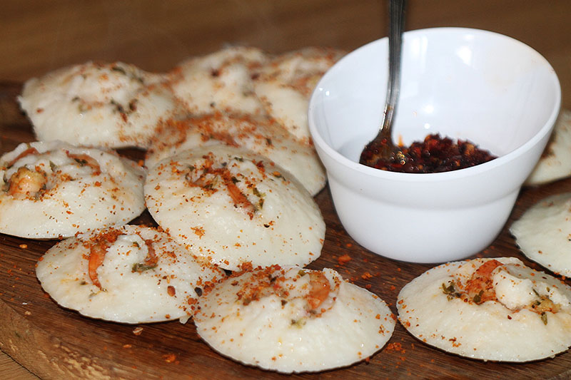 Prawn Idlis| Dosas & Idlis | The Curry Guy