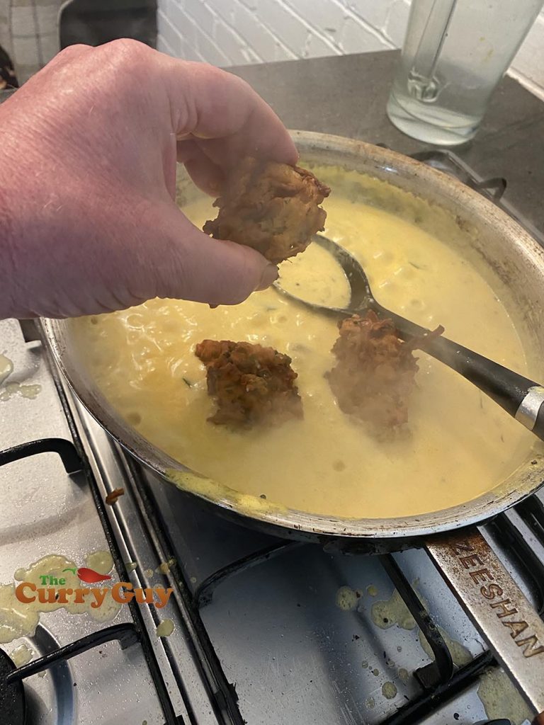 Onion Bhaji Curry | Onion Pakora Curry Recipe | The Curry Guy