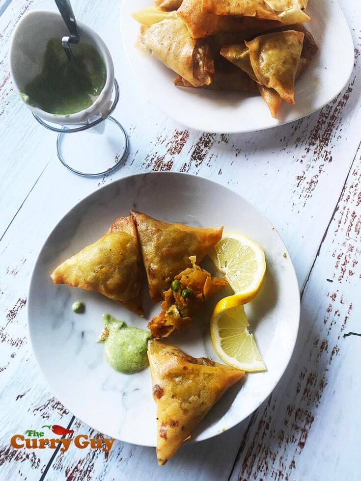Easy Vegetable Samosas | Simple Samosas | The Curry Guy