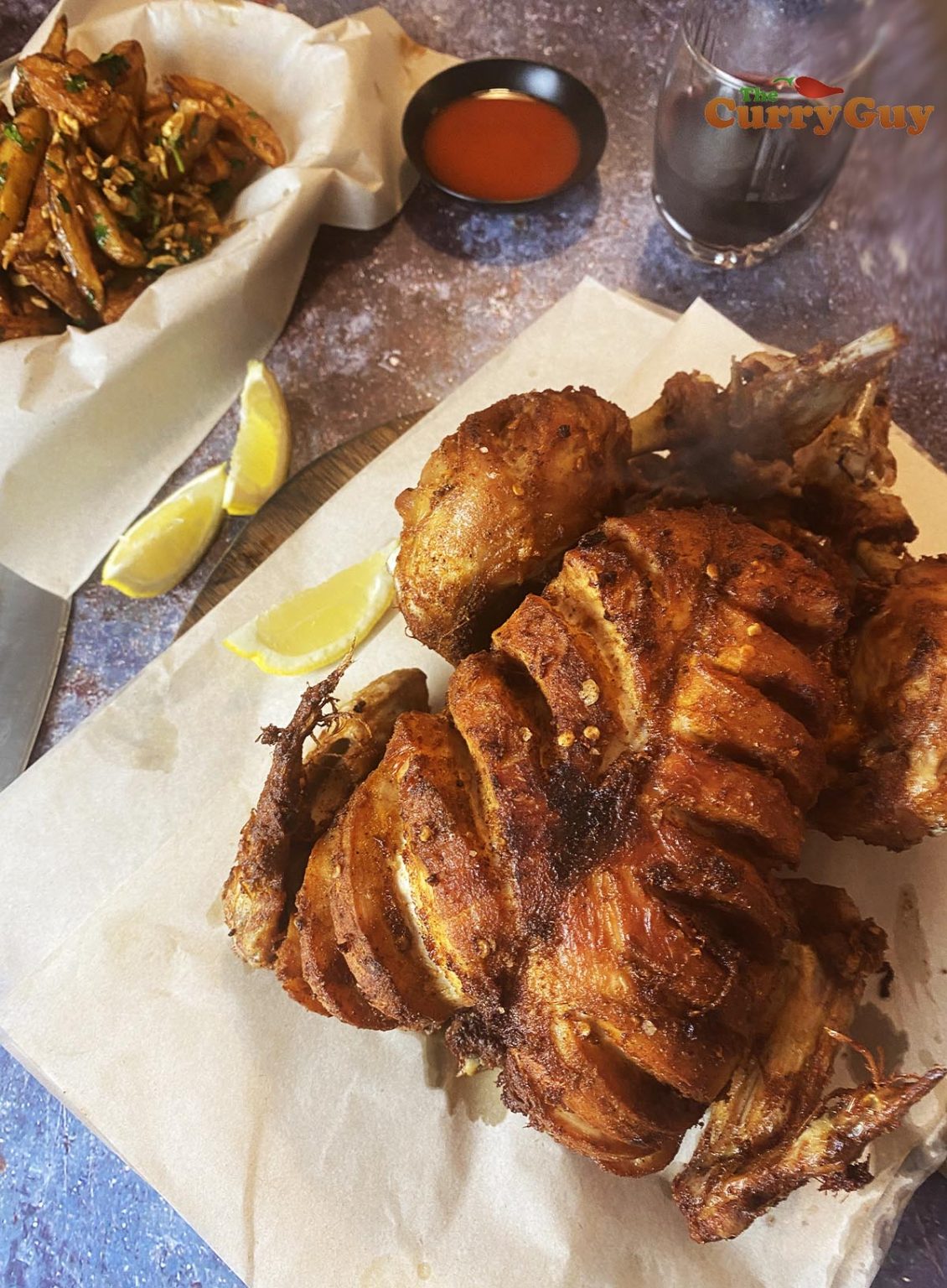 Chicken Chargha - Steamed and Fried Chicken | The Curry Guy