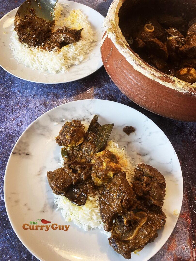 Authentic Champaran Welsh Lamb Handi Recipe