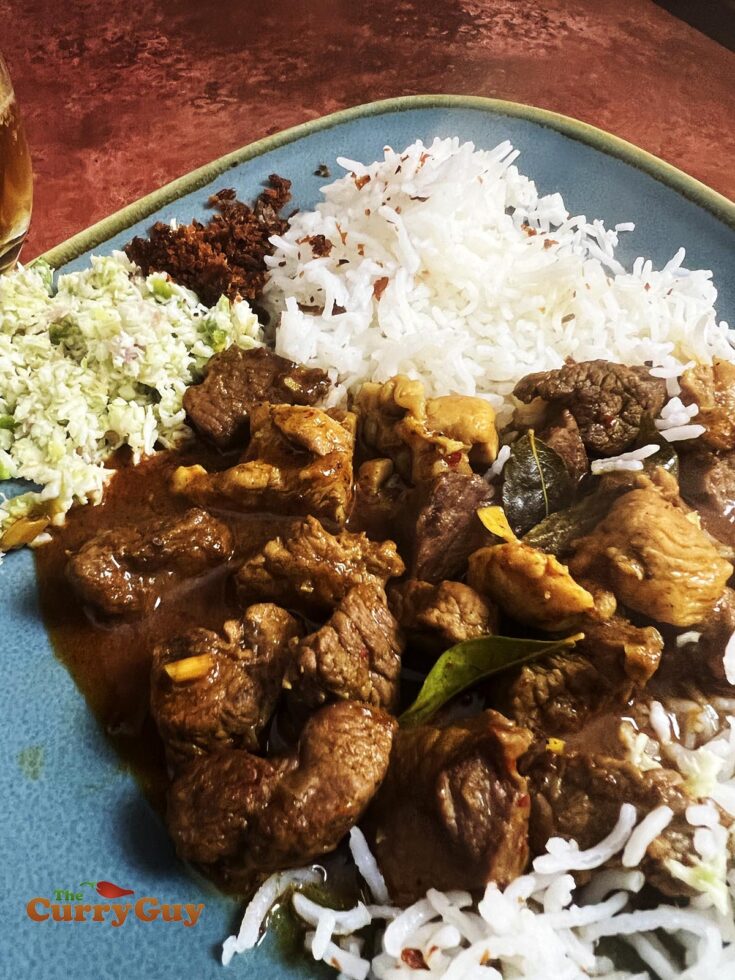 Sri Lankan 3 Meat Curry | The Curry Guy