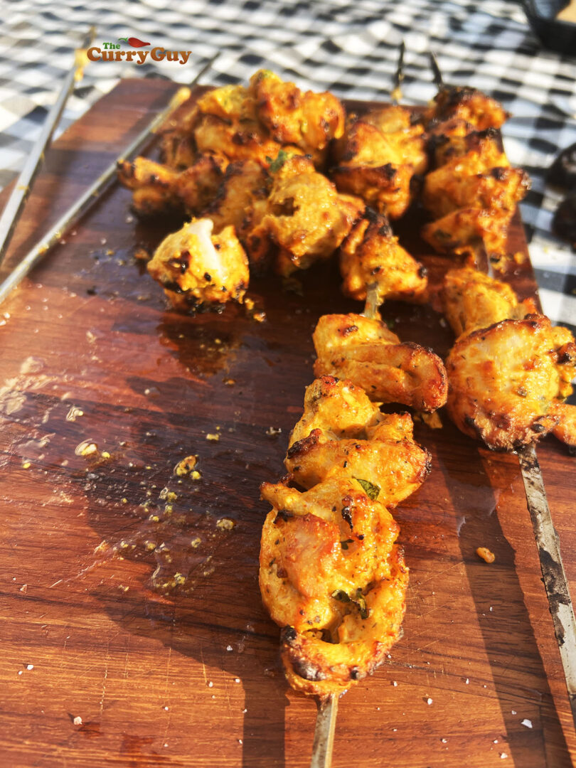 Afghani Chicken Kebab Recipe | The Curry Guy