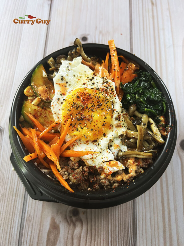 Easy Bibimbap Recipe | The Curry Guy