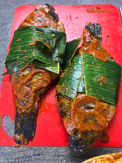 Ikan Bakar - Malaysian Fried Fish | The Curry Guy