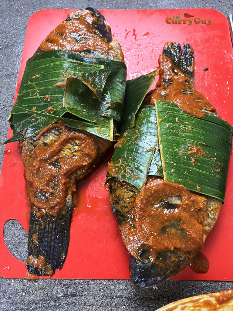 Ikan Bakar - Malaysian Fried Fish | The Curry Guy