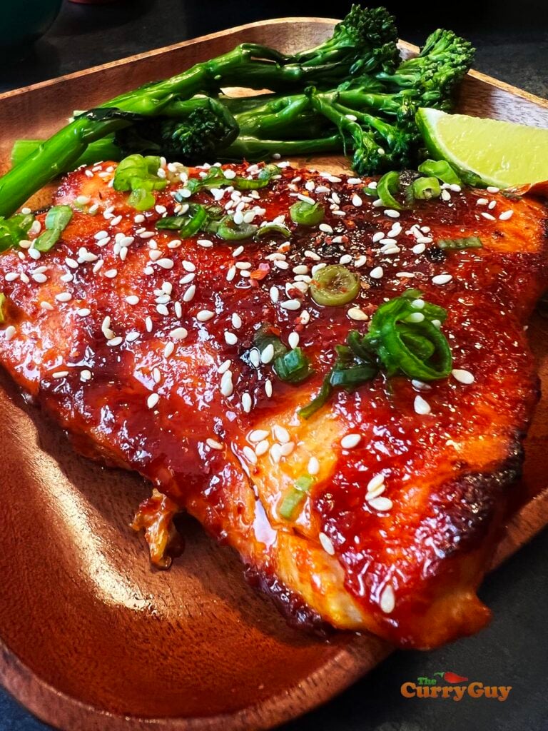 Baked Salmon Korean Style | Oven Baked Salmon | The Curry Guy