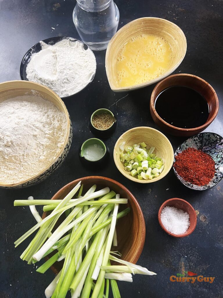 Korean Pancakes | Crispy Pa Jun Recipe - The Curry Guy