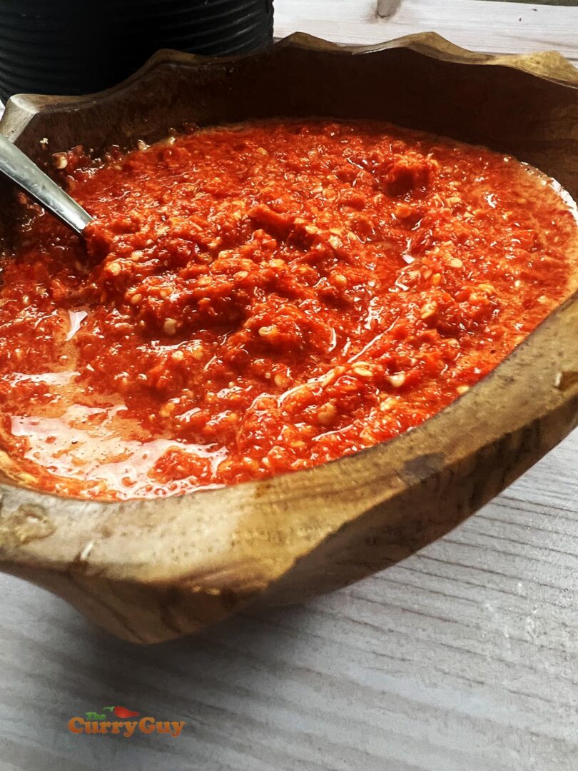 Sambal Oelek Recipe | Malaysian Hot Sauce - The Curry Guy
