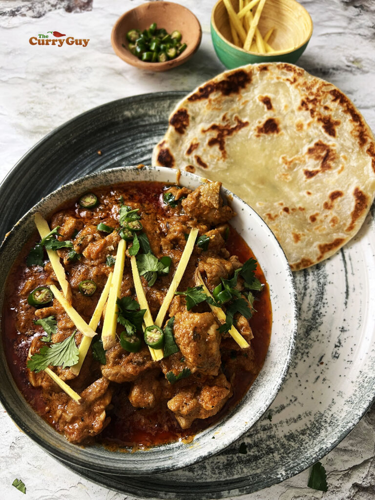Authentic Butter Chicken Karahi Recipe | The Curry Guy