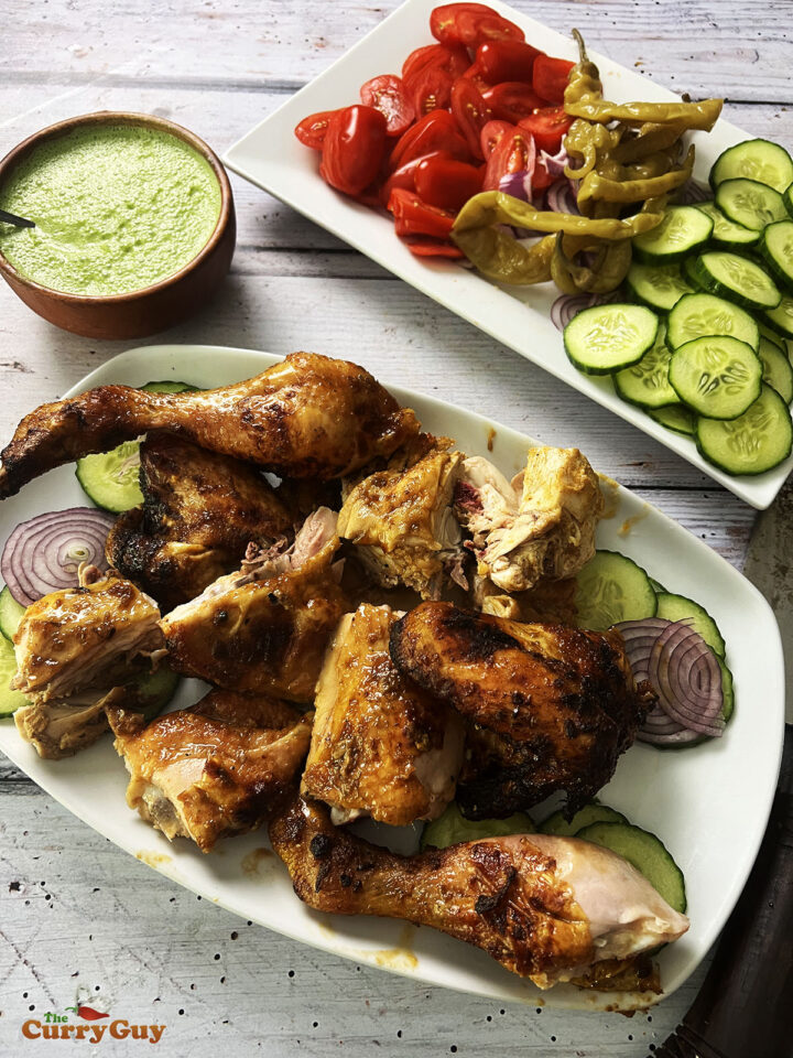 Honey Roast Chicken | BBQ or Oven Chicken The Curry Guy