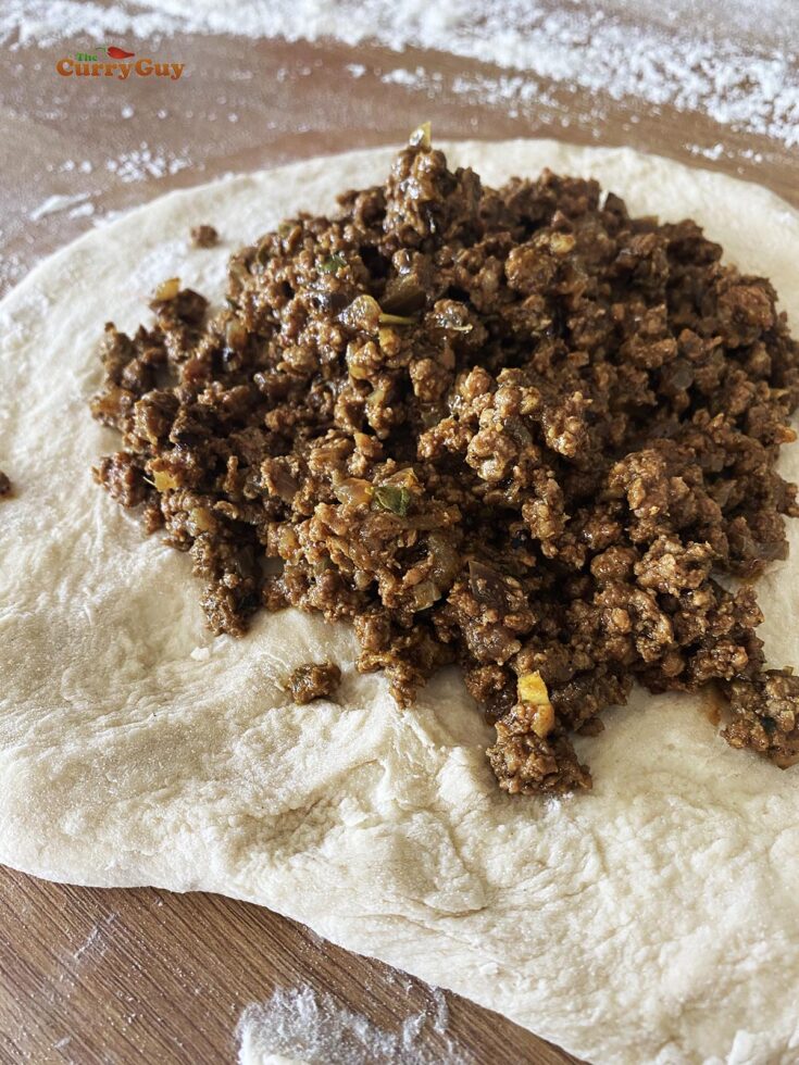 Curry Stuffed Naan | Keema Naan Recipe | The Curry Guy
