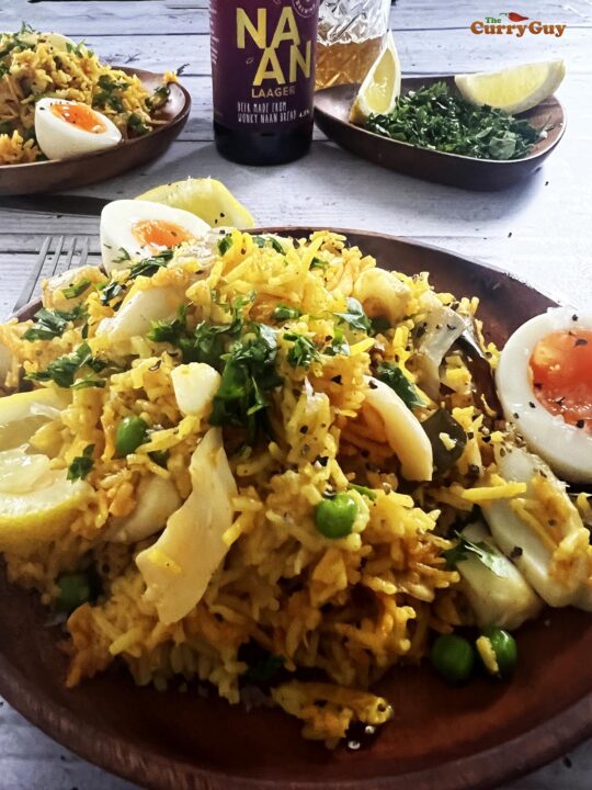 Kedgeree Recipe | Anglo-Indian Rice Dish | THE CURRY GUY