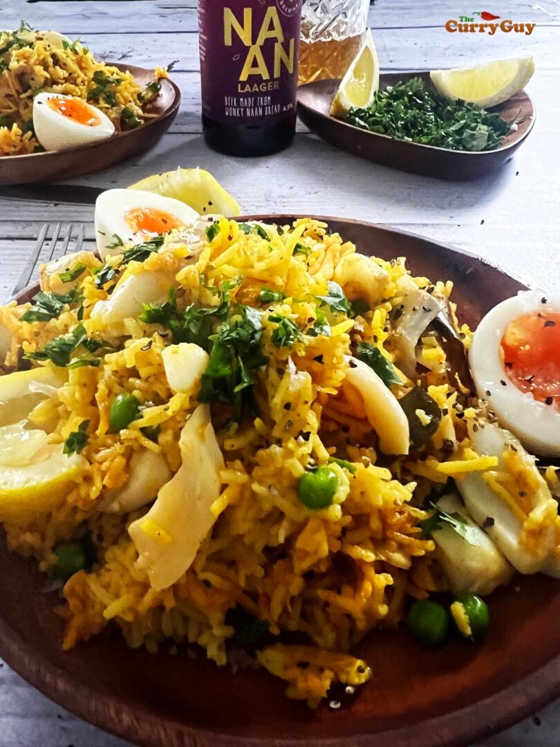 Kedgeree Recipe | Anglo-Indian Rice Dish | THE CURRY GUY