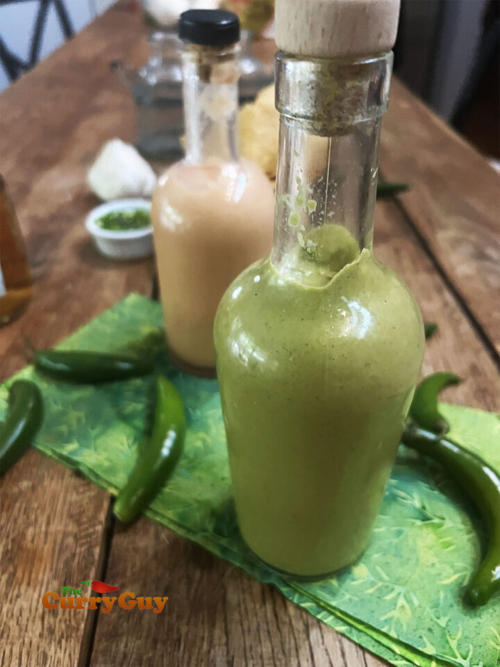 Serrano Hot Sauce | Mexican Green Hot Sauce | The Curry Guy