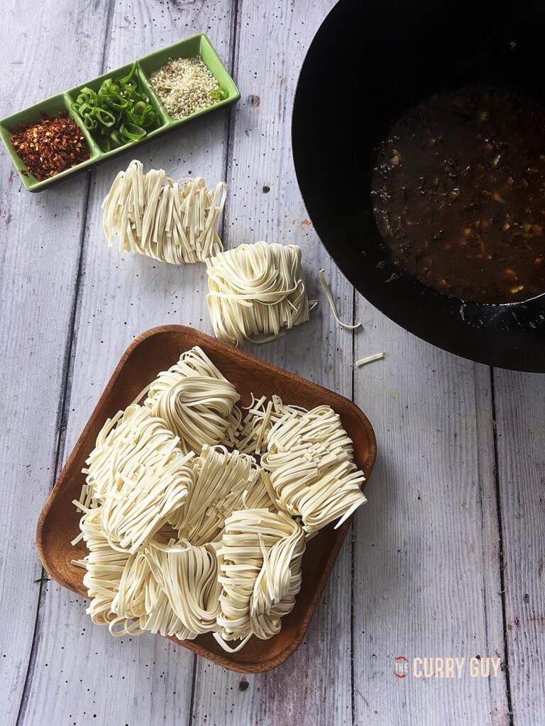 Black Bean Noodles | The Curry Guy
