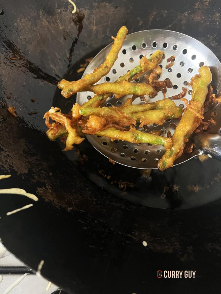 Deep Fried Green Beans | The Curry Guy