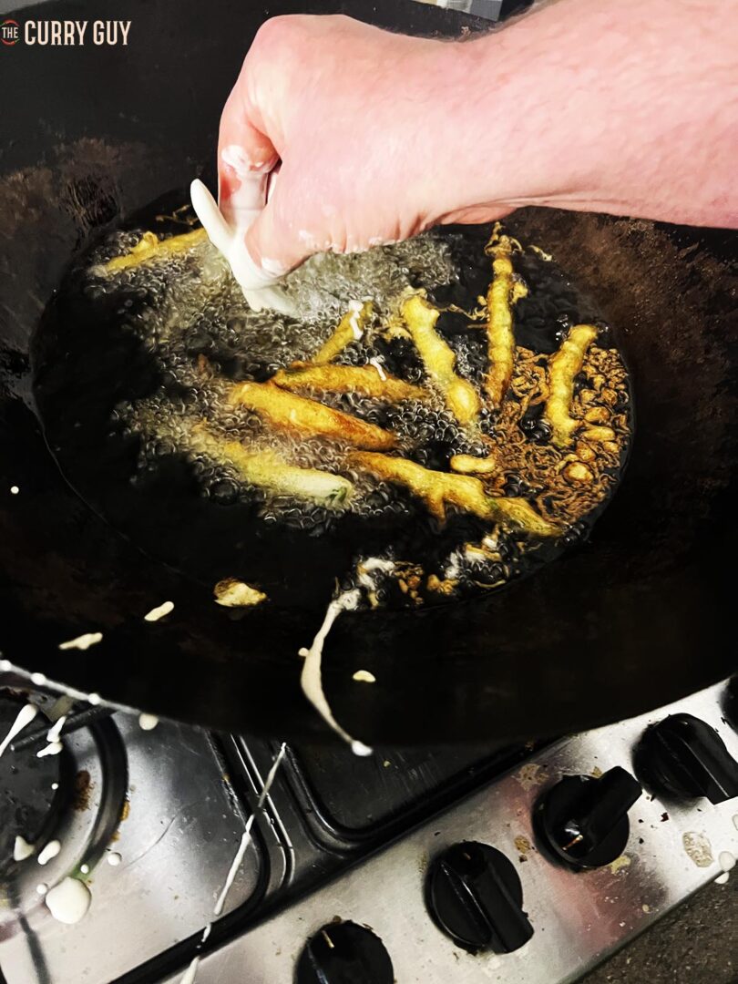 Deep Fried Green Beans | The Curry Guy